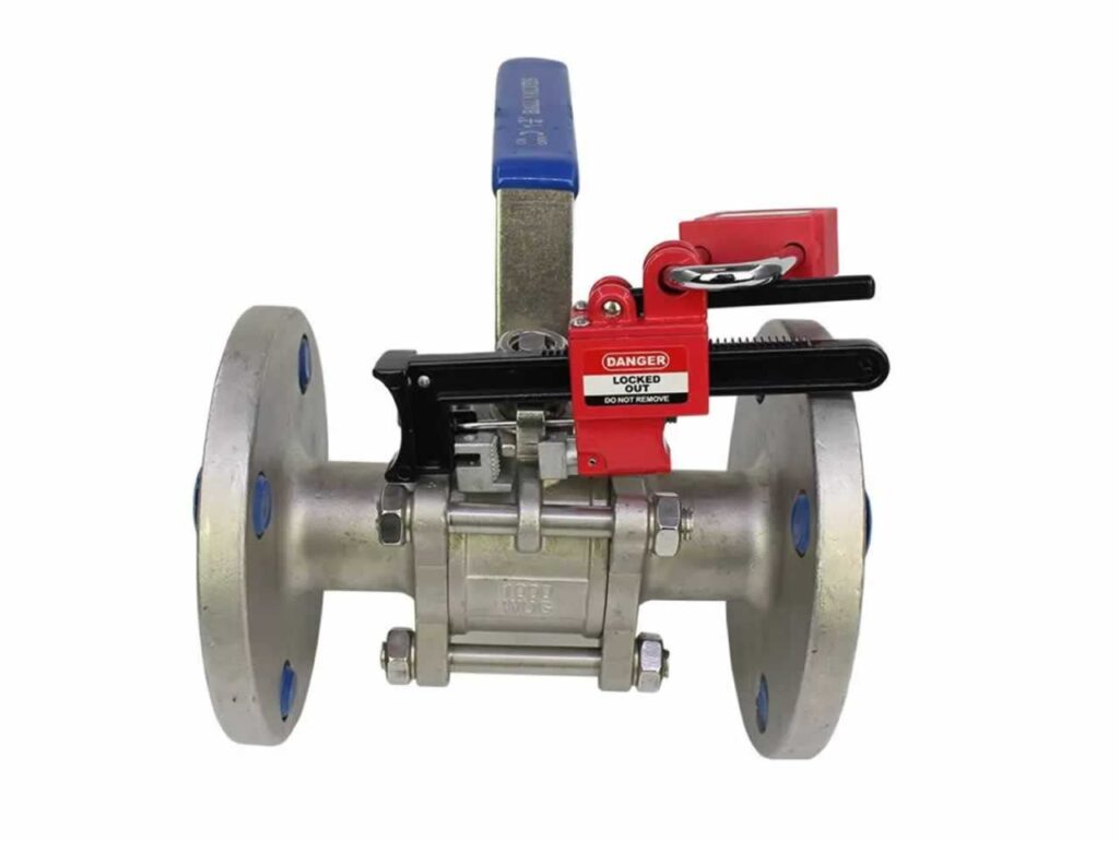 Bloqueo de valvula de bola universal - La Casa Del Andamiero